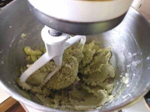 Pan-Banging Ripple Matcha Snickerdoodle Cookies