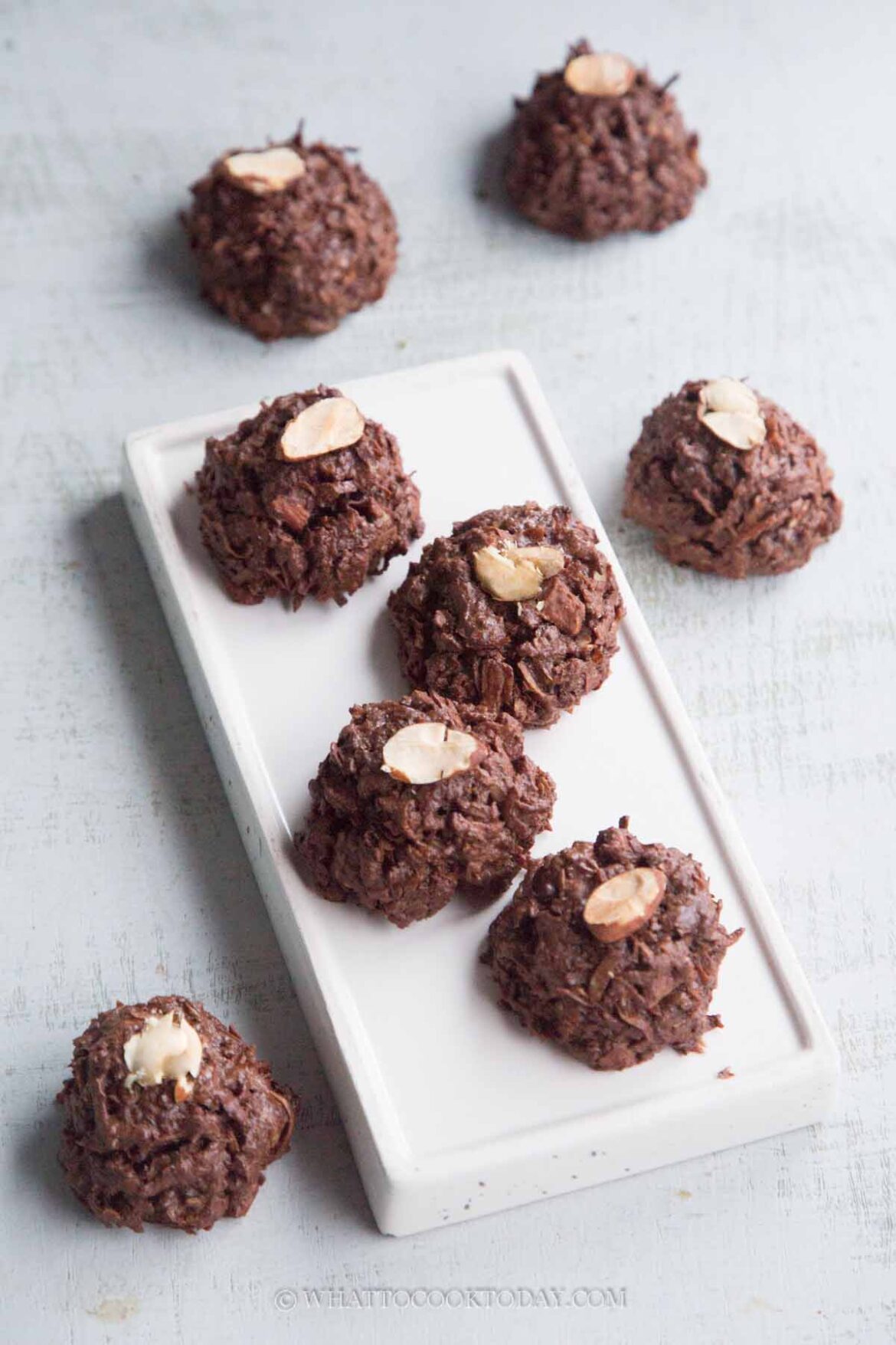 Chocolate Almond Coconut Macaroons