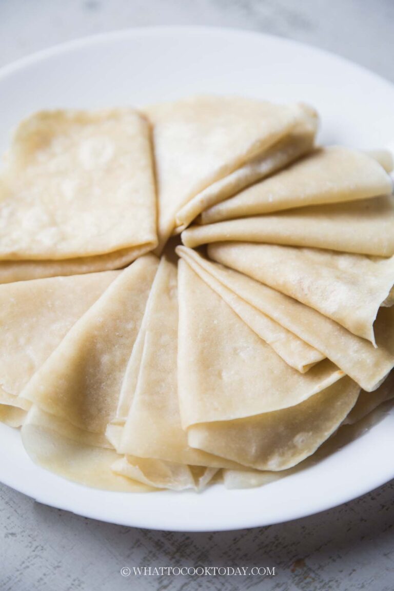 Peking Duck Pancakes (Spring Pancakes/ Mandarin Pancakes/ Chun Bing)