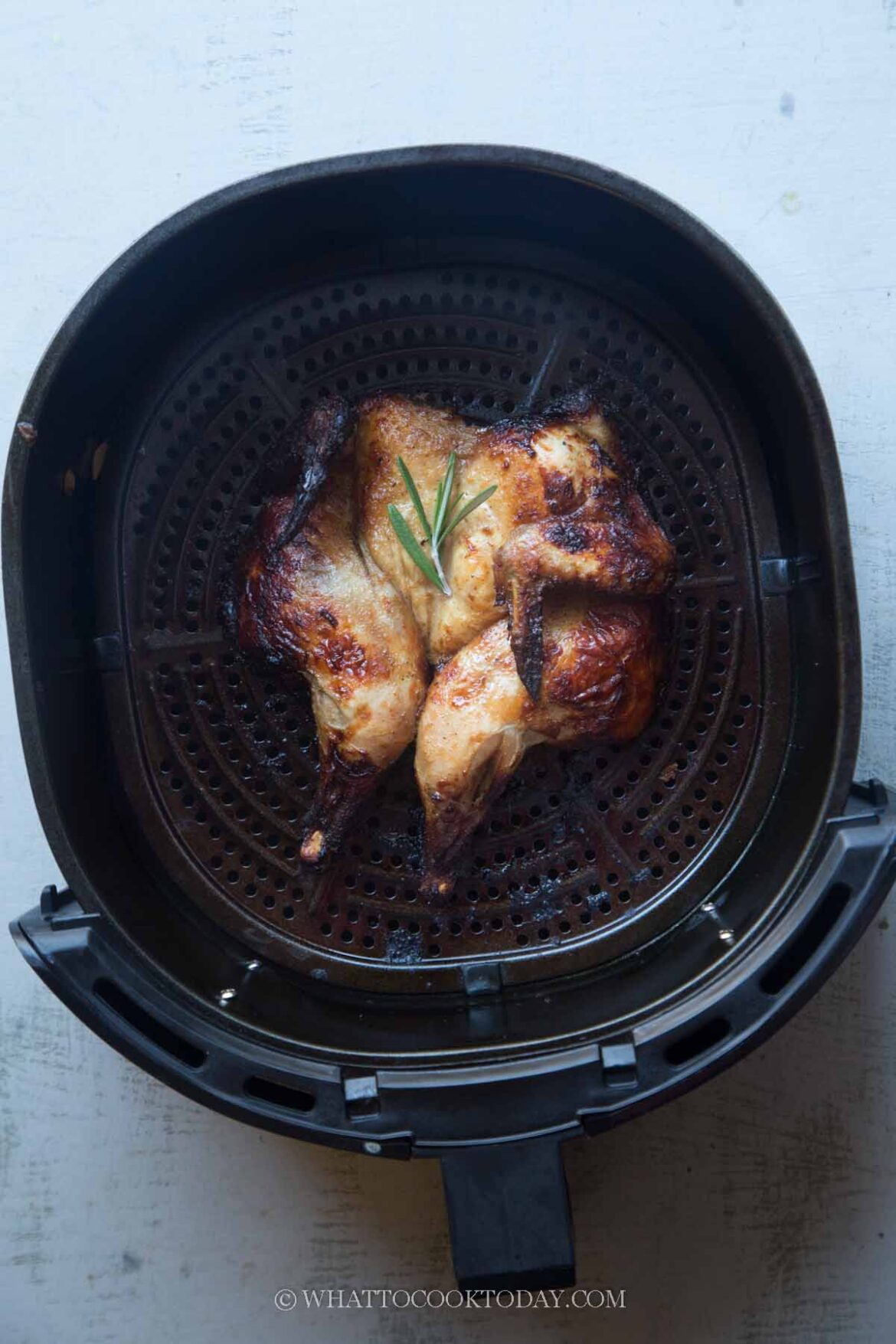 Easy Roasted Five-Spice Cornish Hen (Air-fryer or Oven Method)