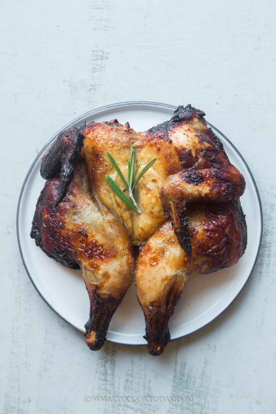 Easy Roasted Five-Spice Cornish Hen (Air-fryer or Oven Method)