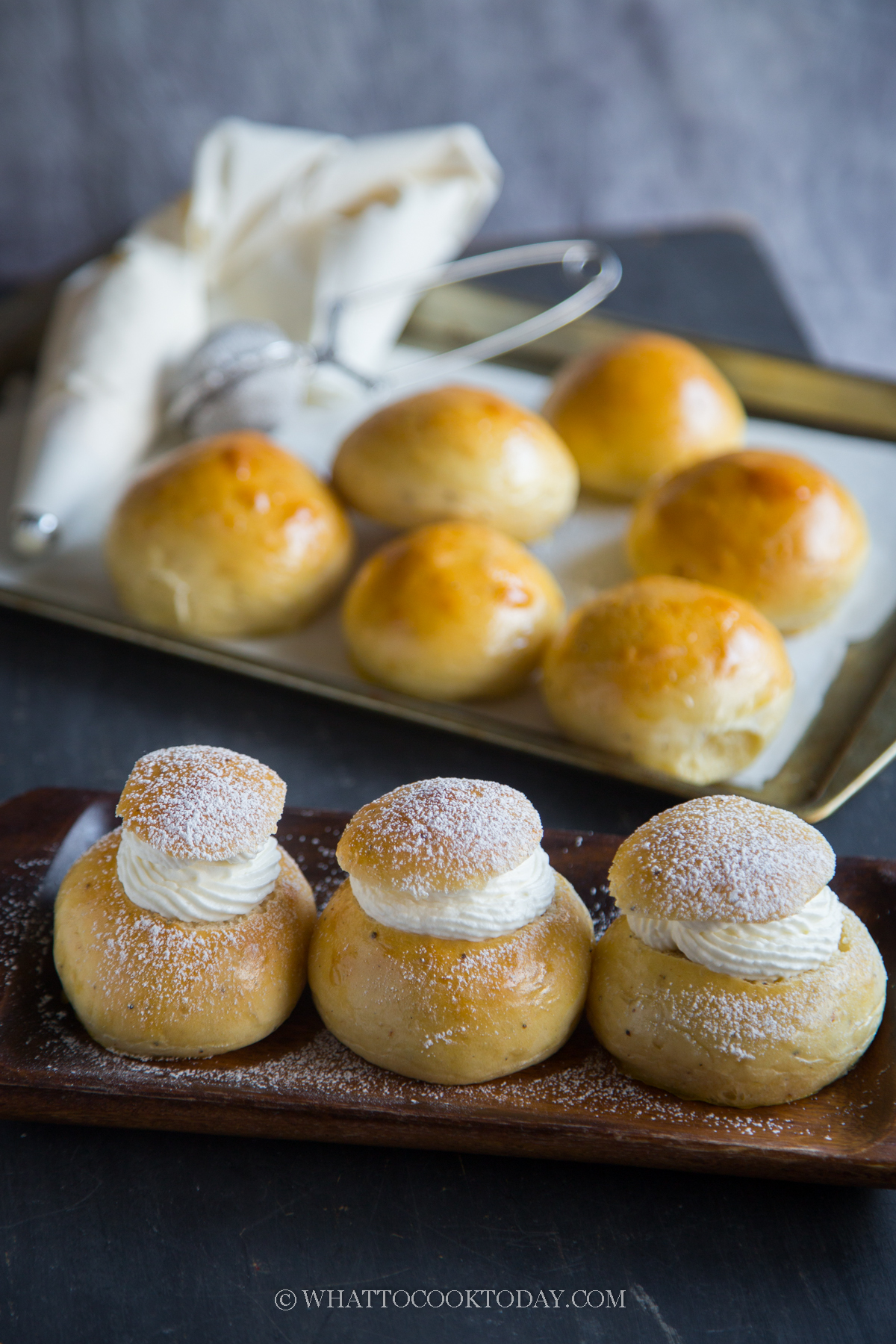 Swedish Semla/Semlor (Fat Tuesday Buns)