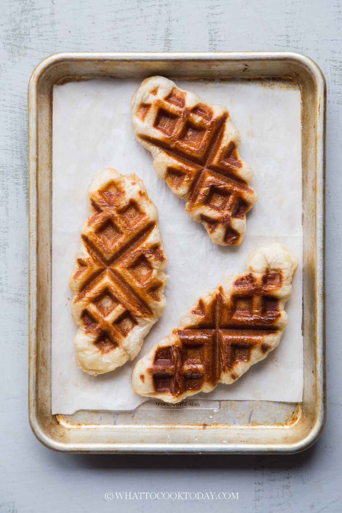 Easy Croffles / Croissant Waffles (from scratch)
