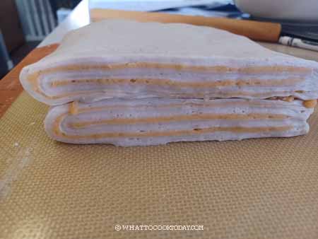 Chinese Thousand-Layer Steamed Cake/Bread /千层糕