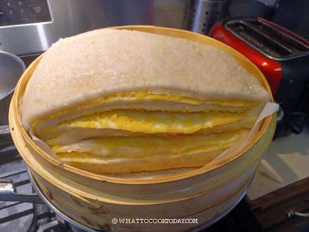 Chinese Thousand-Layer Steamed Cake/Bread /千层糕