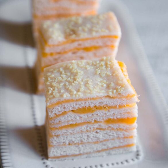 Chinese Thousand-Layer Steamed Cake/Bread /千层糕