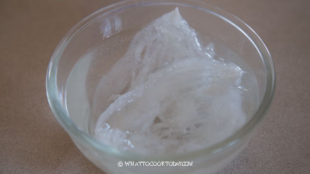 Double-boiled Edible Bird's Nest Soup (燕窝)