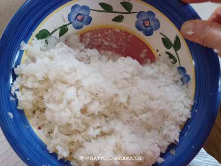 Fried Radish/Daikon Meatballs