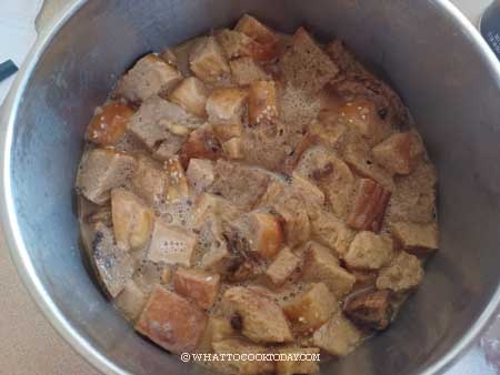 Easy Milk Tea Bread Pudding
