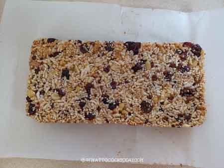 Miso Rice Puff Cereal Bars