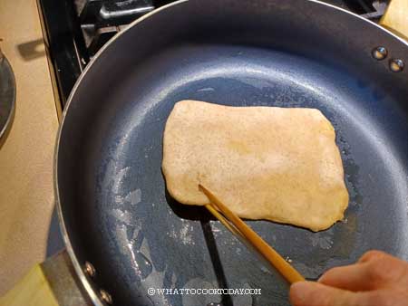 Sourdough discard Ji Dan Bing (Chinese Egg Flatbread)