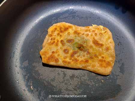 Sourdough discard Ji Dan Bing (Chinese Egg Flatbread)