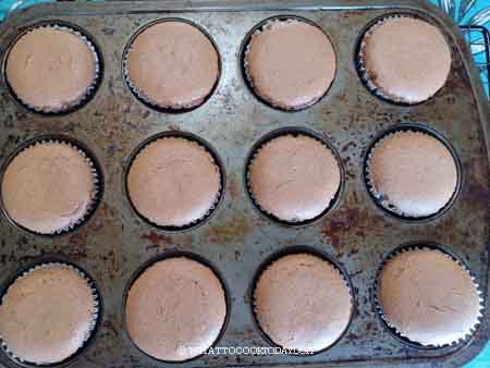 Chocolate Chiffon Cupcake
