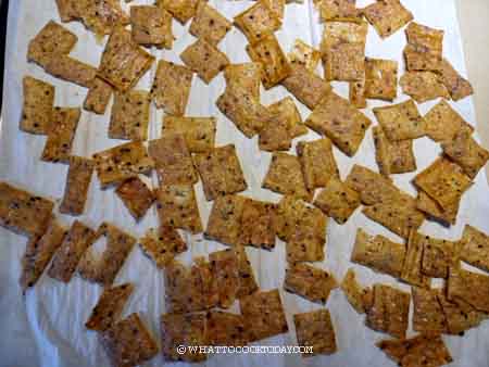 Easiest Sourdough Discard Crackers/Chips