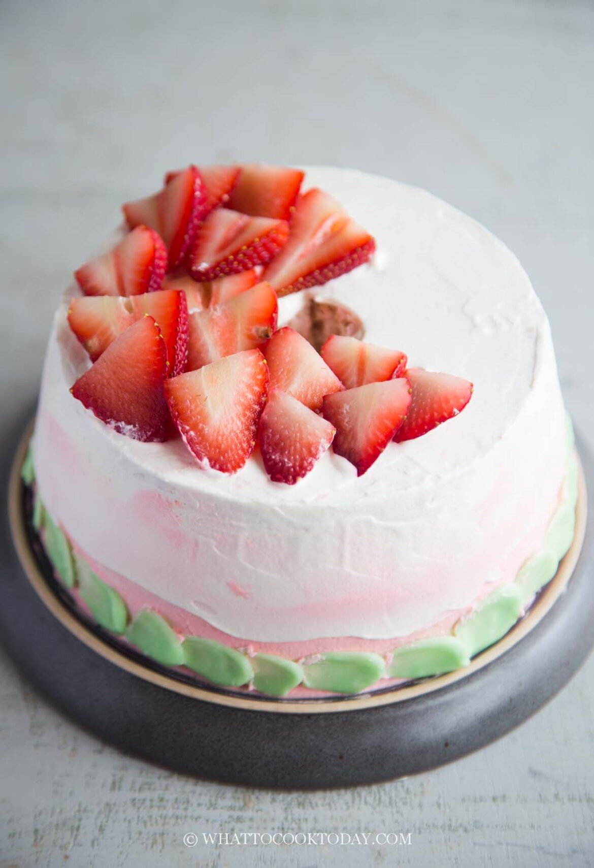 Strawberry Chiffon Layer Cake