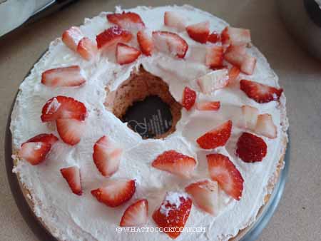 Strawberry Chiffon Layer Cake