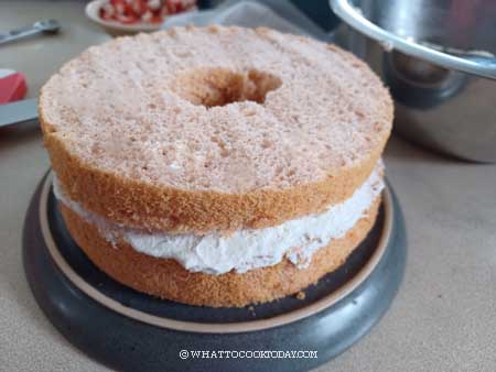 Strawberry Chiffon Layer Cake