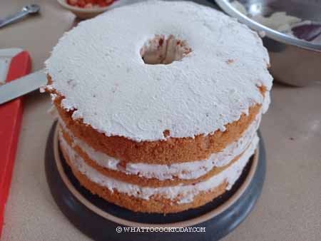 Strawberry Chiffon Layer Cake