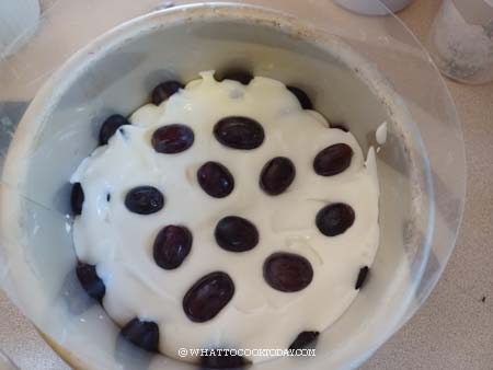 No-Bake Grape Cheesecake