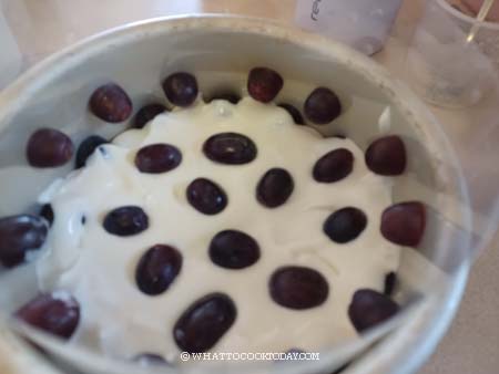 No-Bake Grape Cheesecake