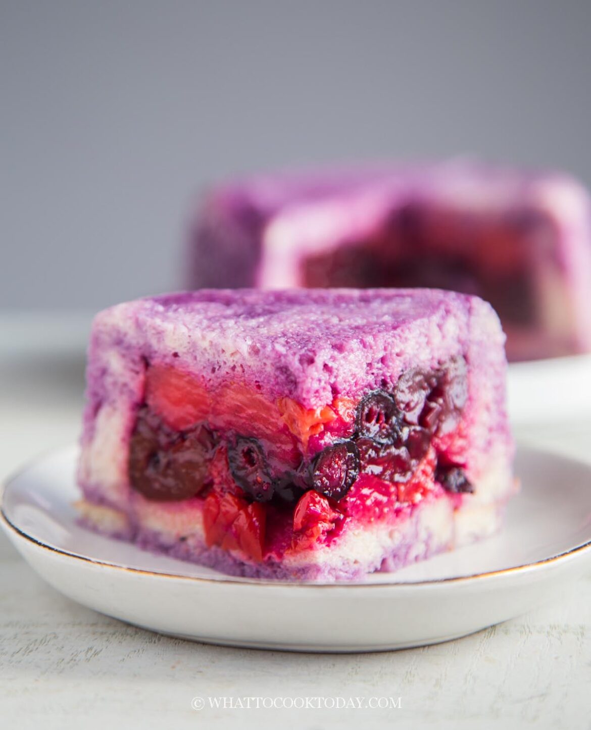 Easy Summer Berry Pudding
