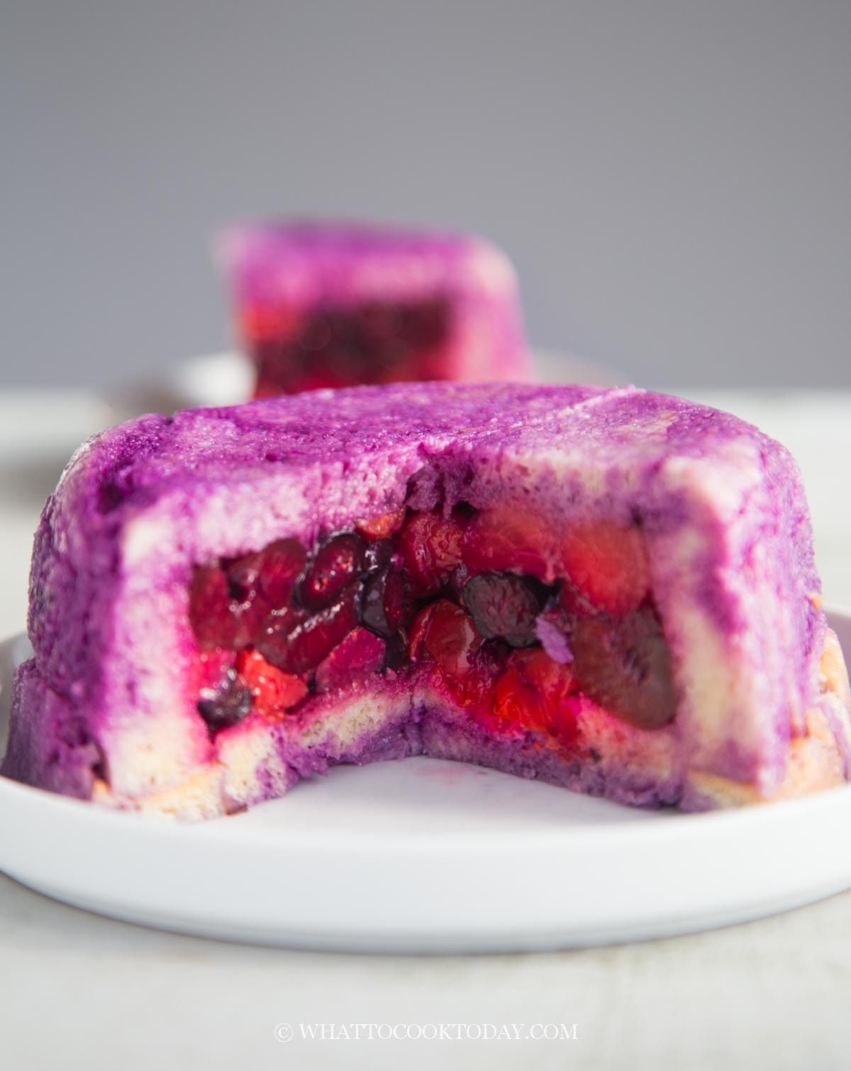 Easy Summer Berry Pudding