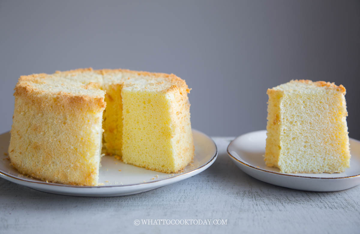 Soft and Fluffy Vanilla Chiffon Cake