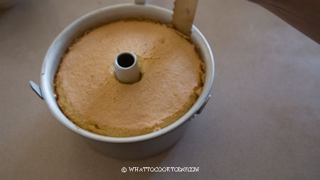 Soft and Fluffy Vanilla Chiffon Cake