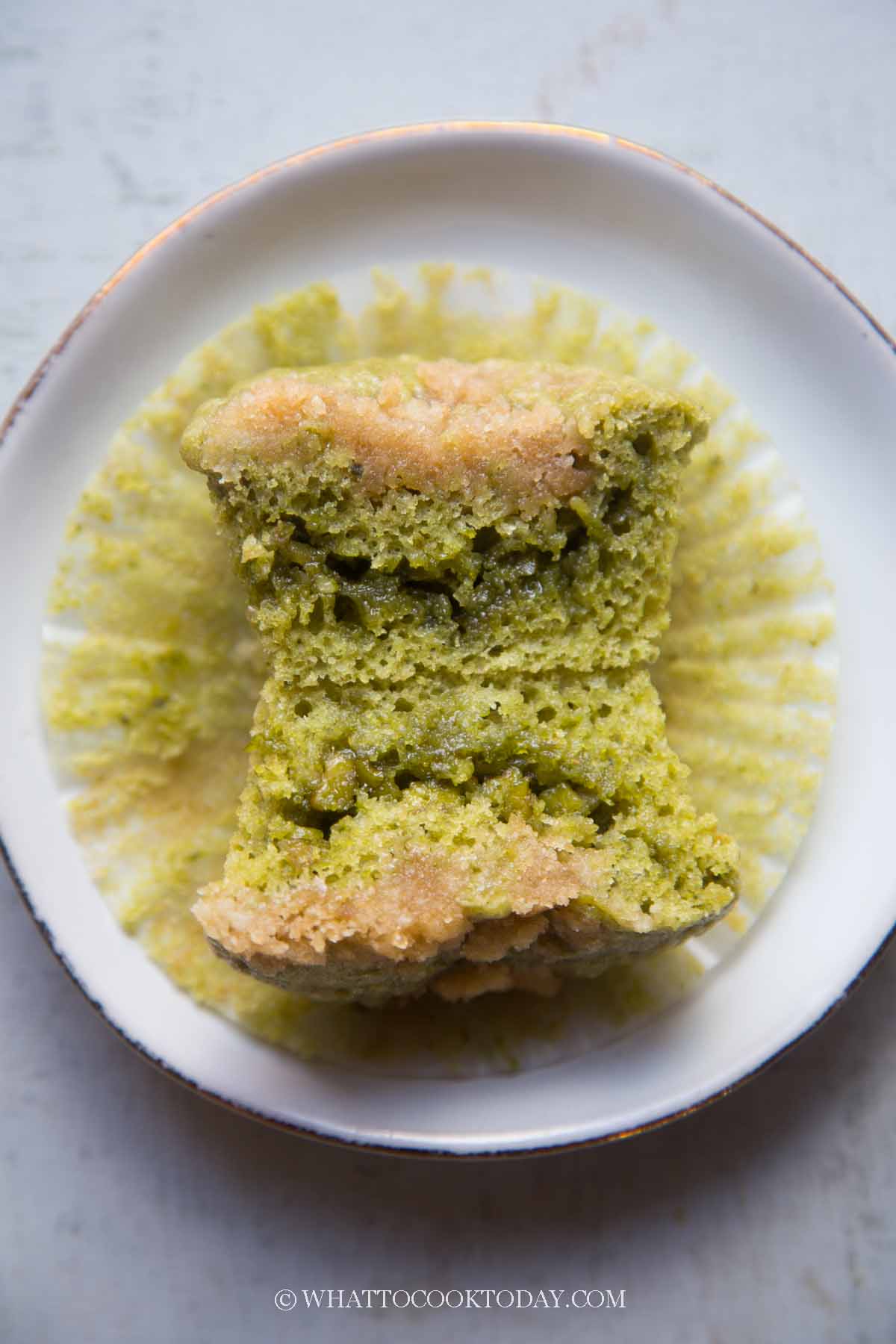 Matcha Coffee Cake Muffin