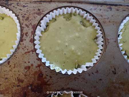 Matcha Coffee Cake Muffin