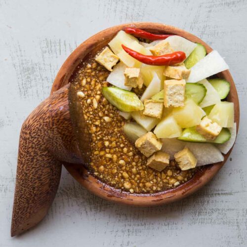 Rujak Uleg (Indonesian Fruit Salad)