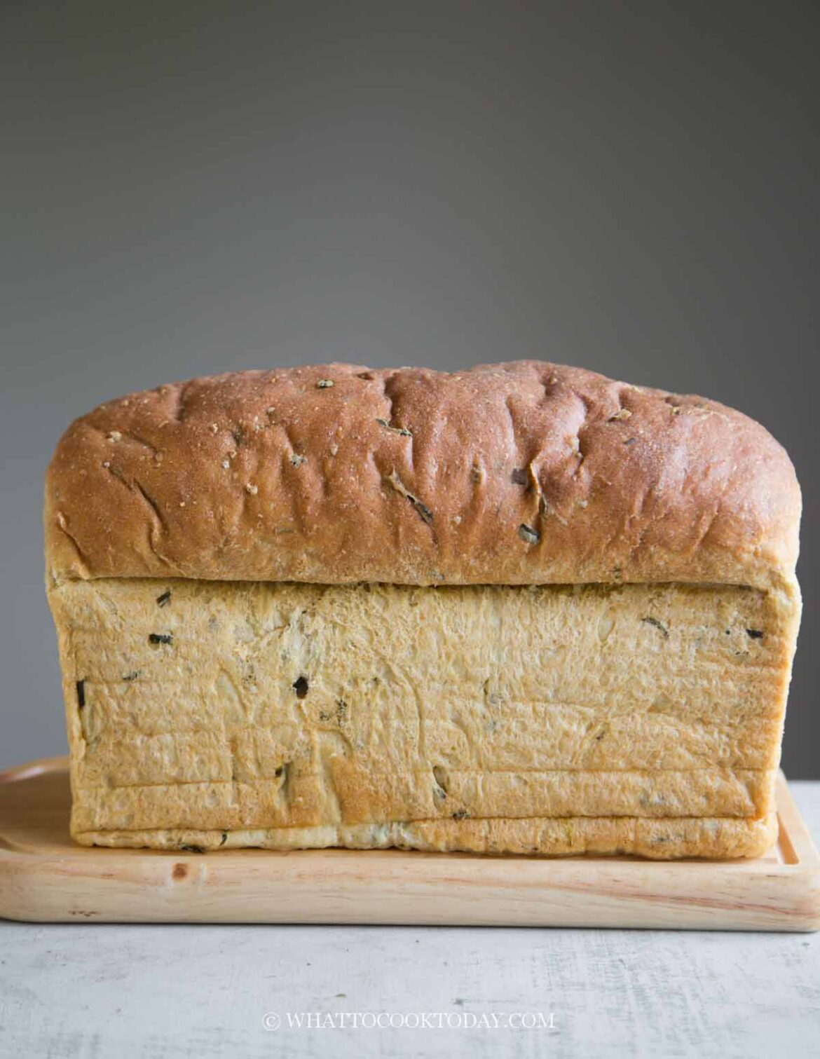 Sour Cream Mashed Potato Chives Bread Loaf