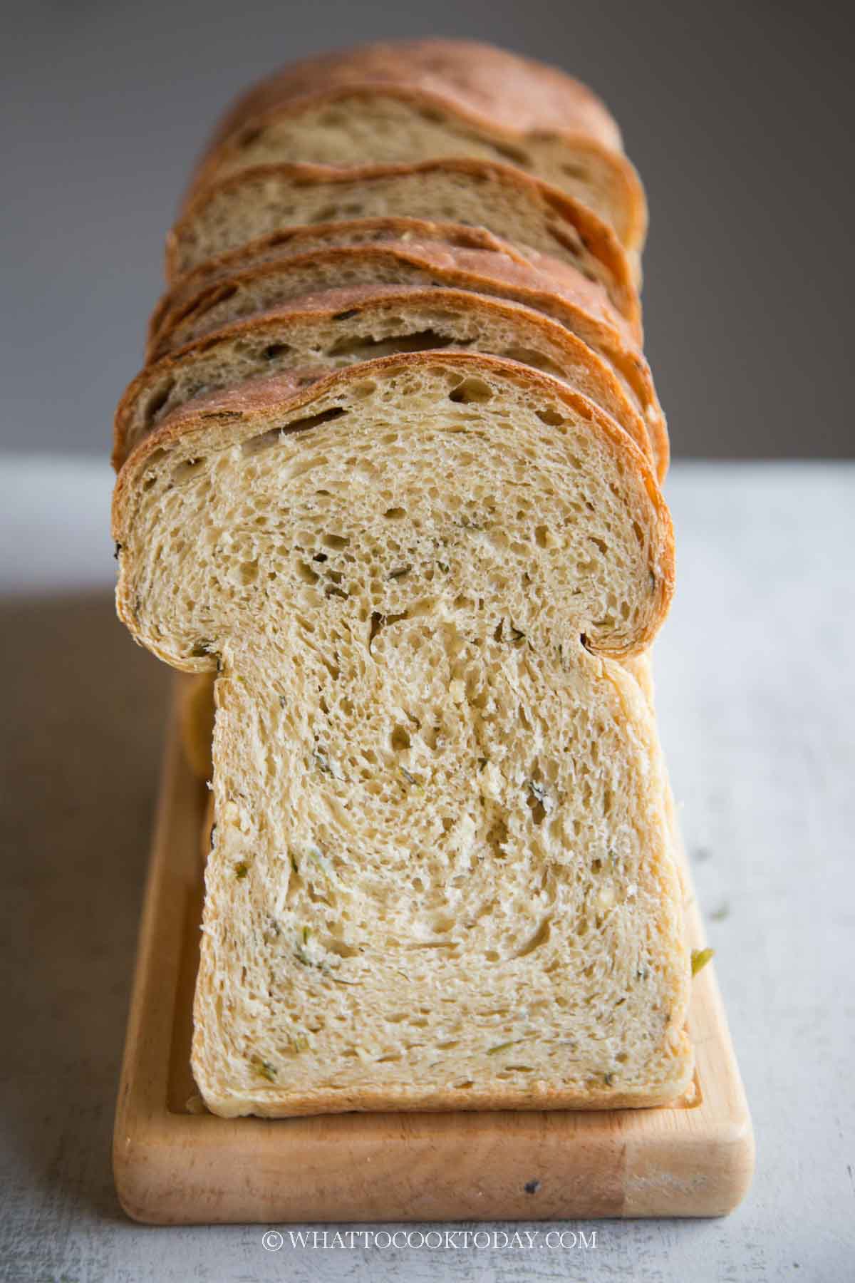 Sour Cream Mashed Potato Chives Bread Loaf