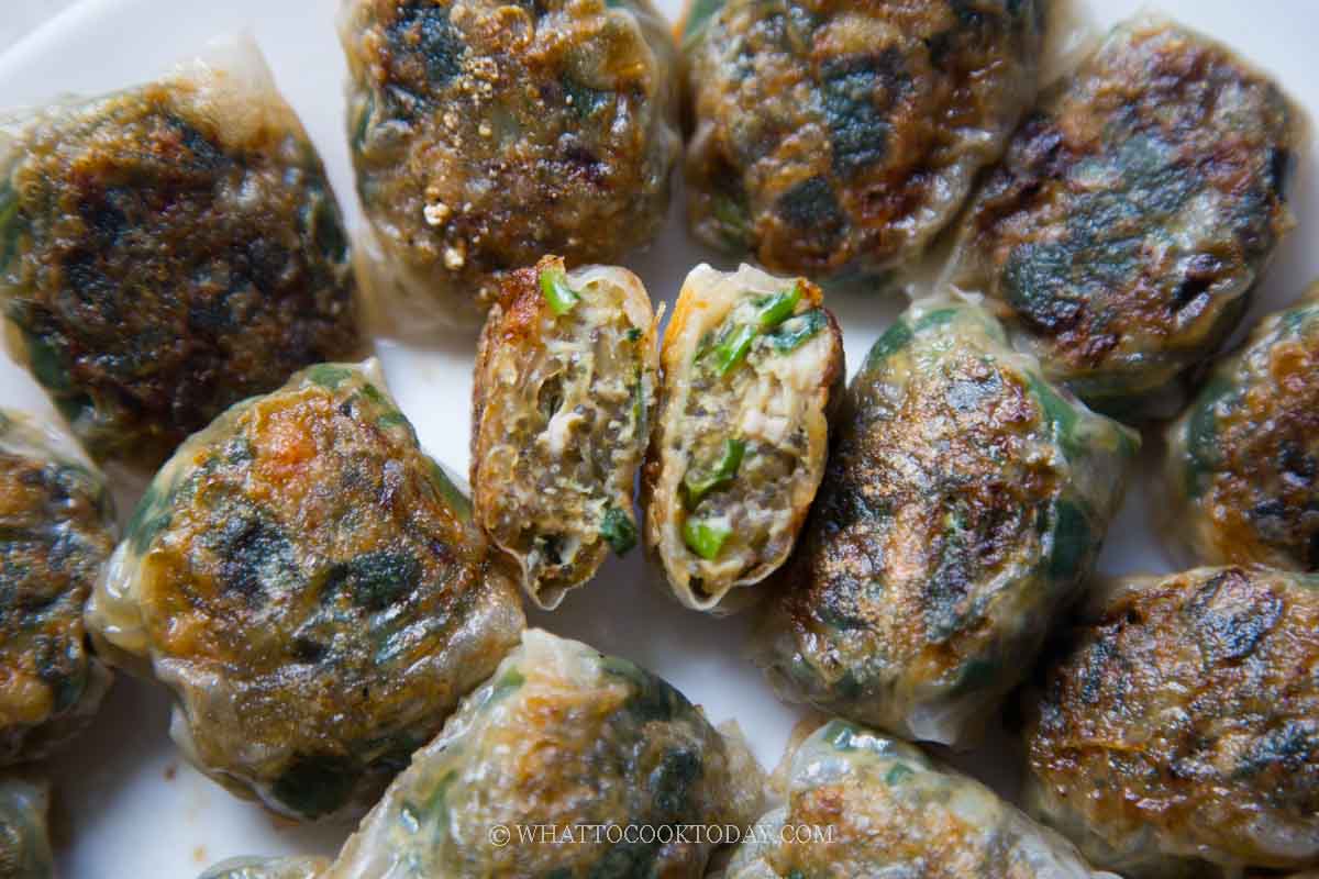 Rice Paper Chives Pockets (韭菜盒子)