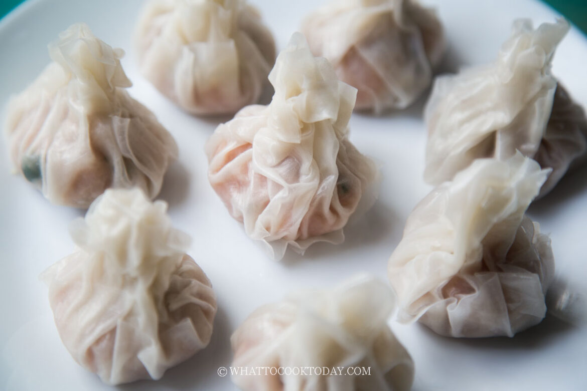 Rice Paper Steamed Pork Dumplings