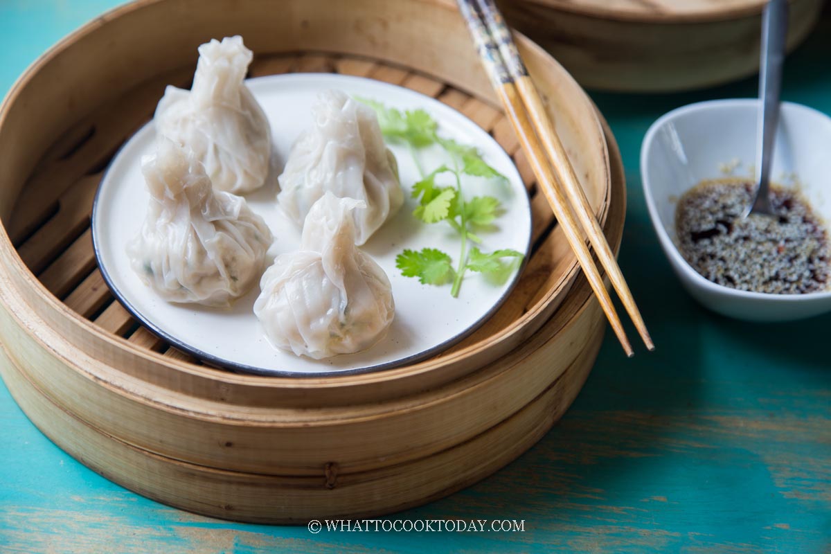 Rice Paper Steamed Pork Dumplings