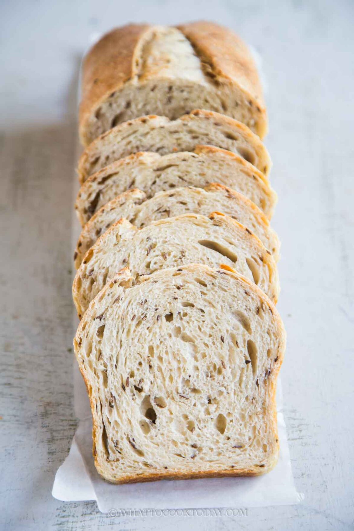 No-Knead Sourdough Sandwich Bread Loaf