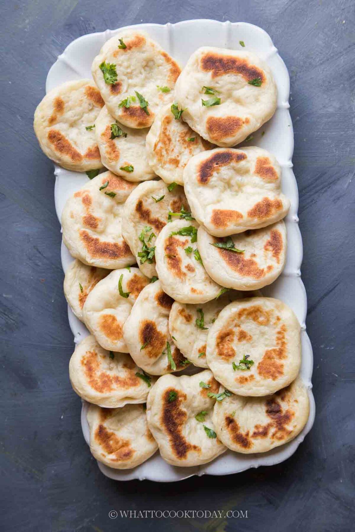 Homemade Naan Dippers/ Mini Naan Bread