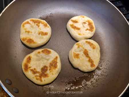 Homemade Naan Dippers/ Mini Naan Bread