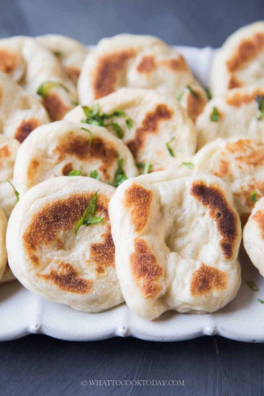 Homemade Naan Dippers/ Mini Naan Bread