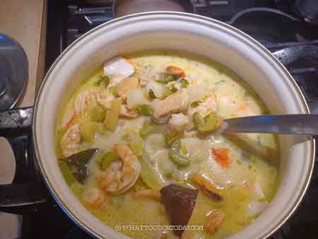 Asian Seafood Chowder