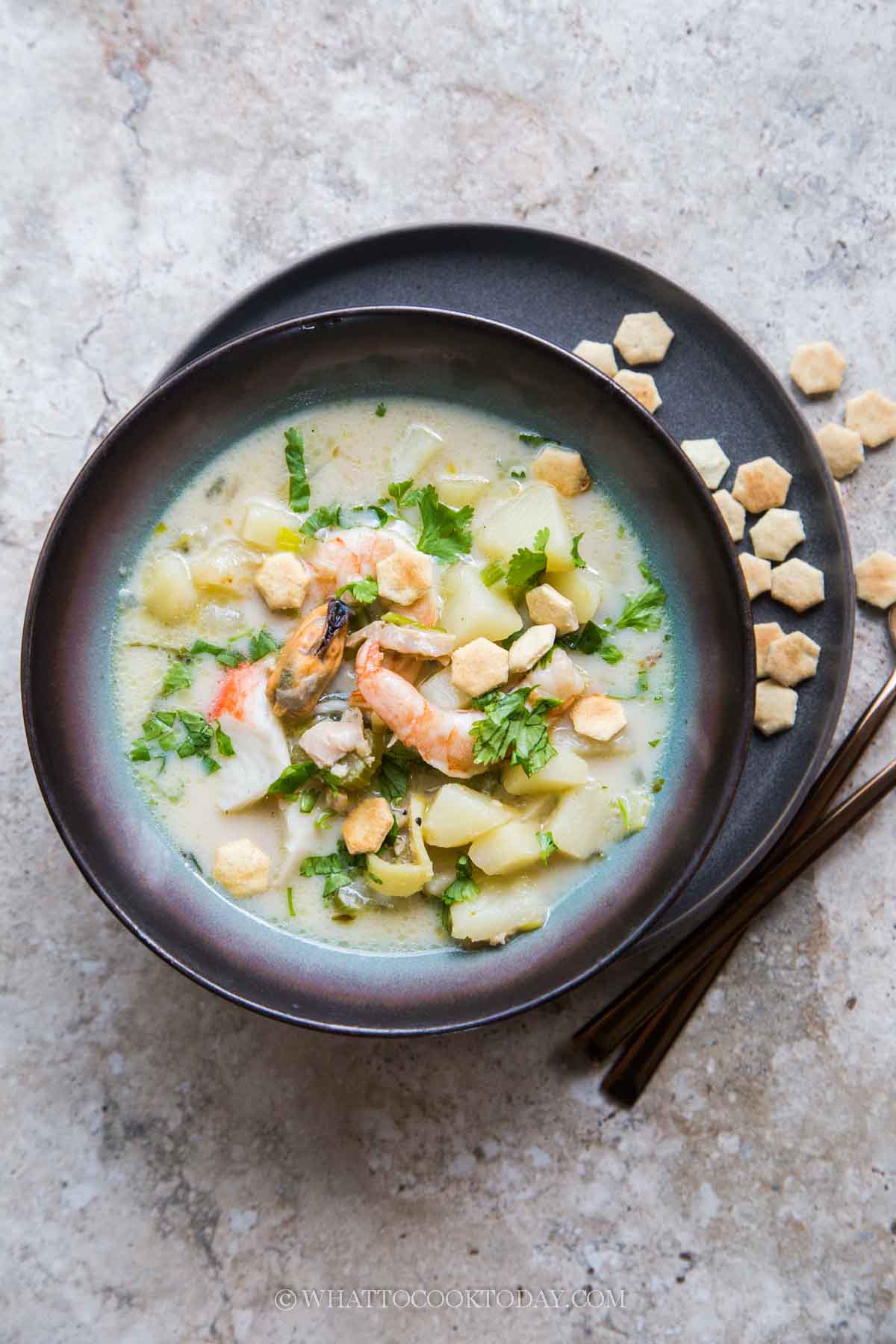 Asian Seafood Chowder