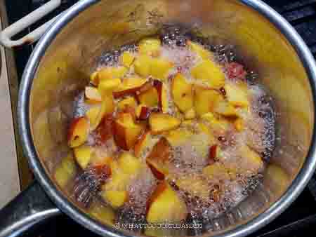 Easy Peach Jam (without pectin)