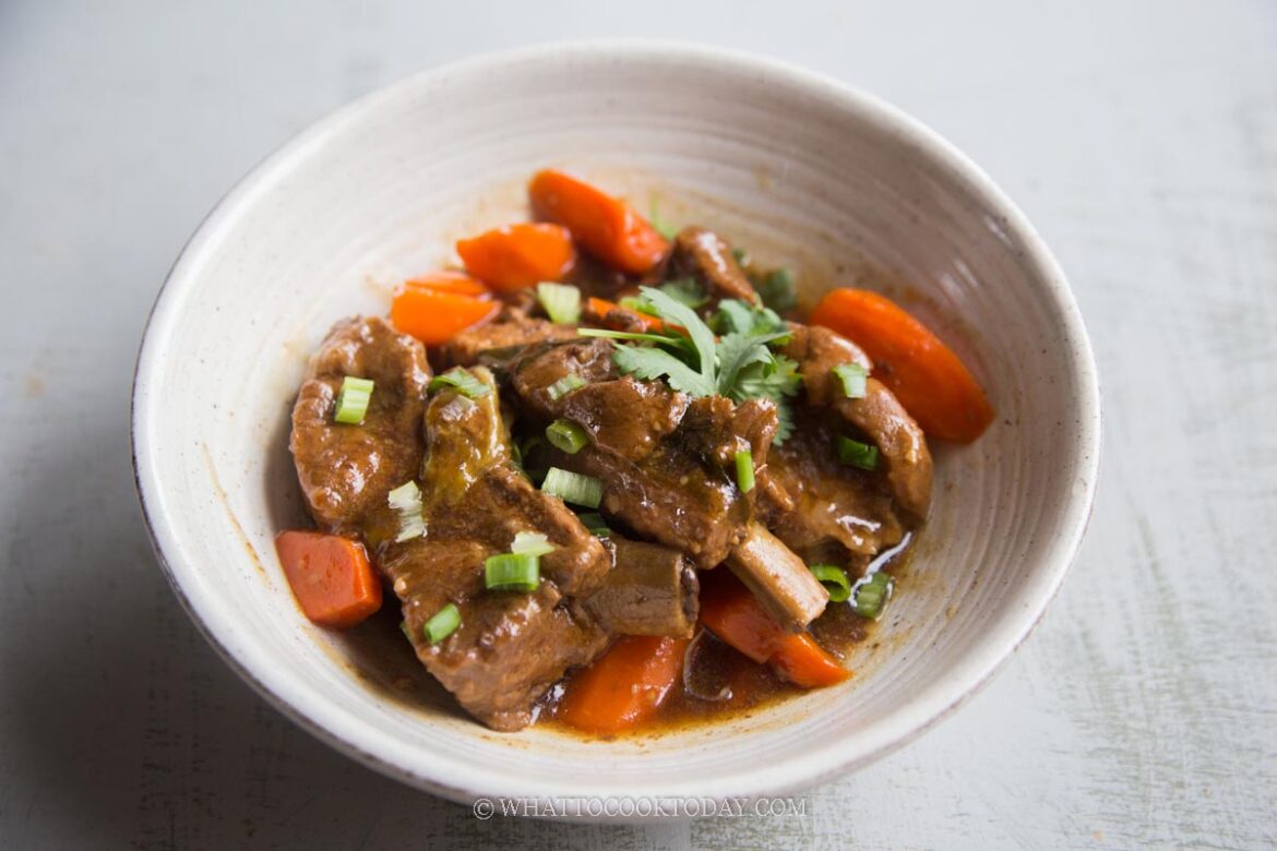 Red-Braised Pork Ribs