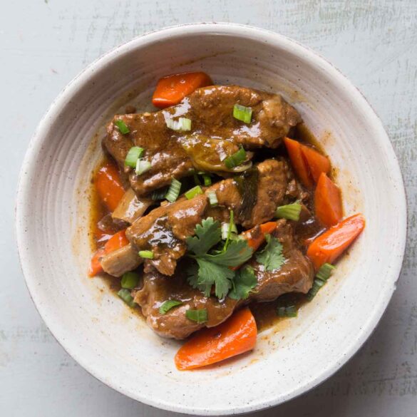 Red-Braised Pork Ribs