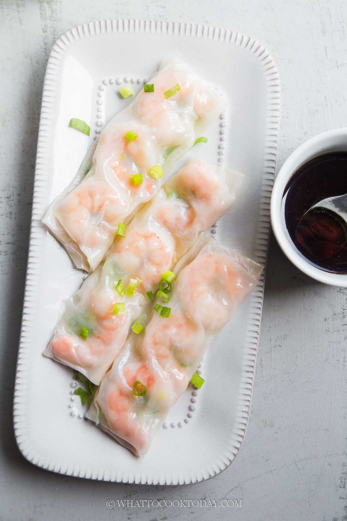 Easy Rice Paper Cheung Fun