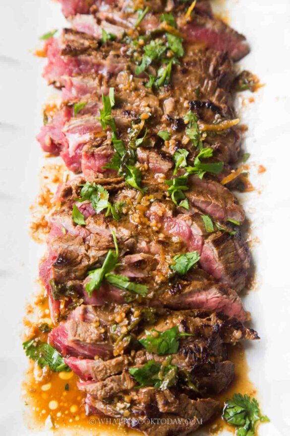 Thai Red Curry Flank Steak