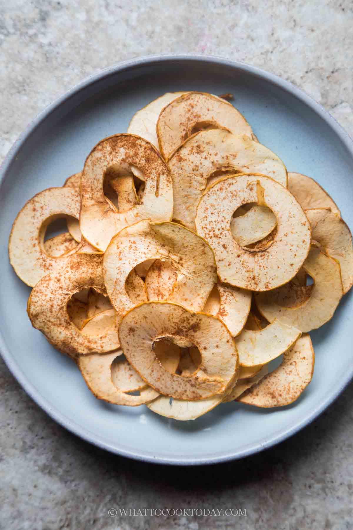 Homemade Apple Chips (Oven, Air-fryer, Dehydrator methods)