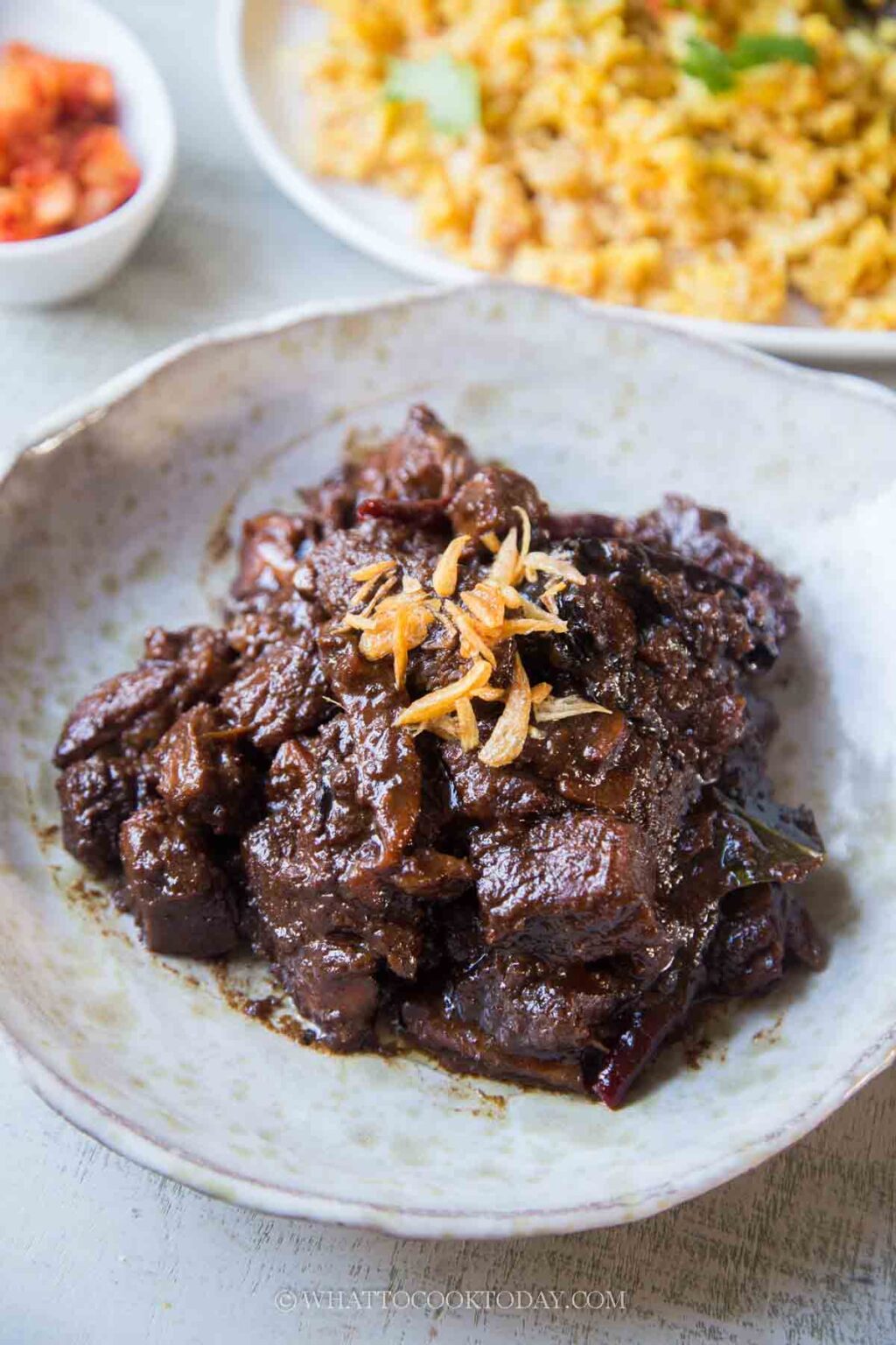 Malbi Sapi Palembang (Palembang Beef Stew)