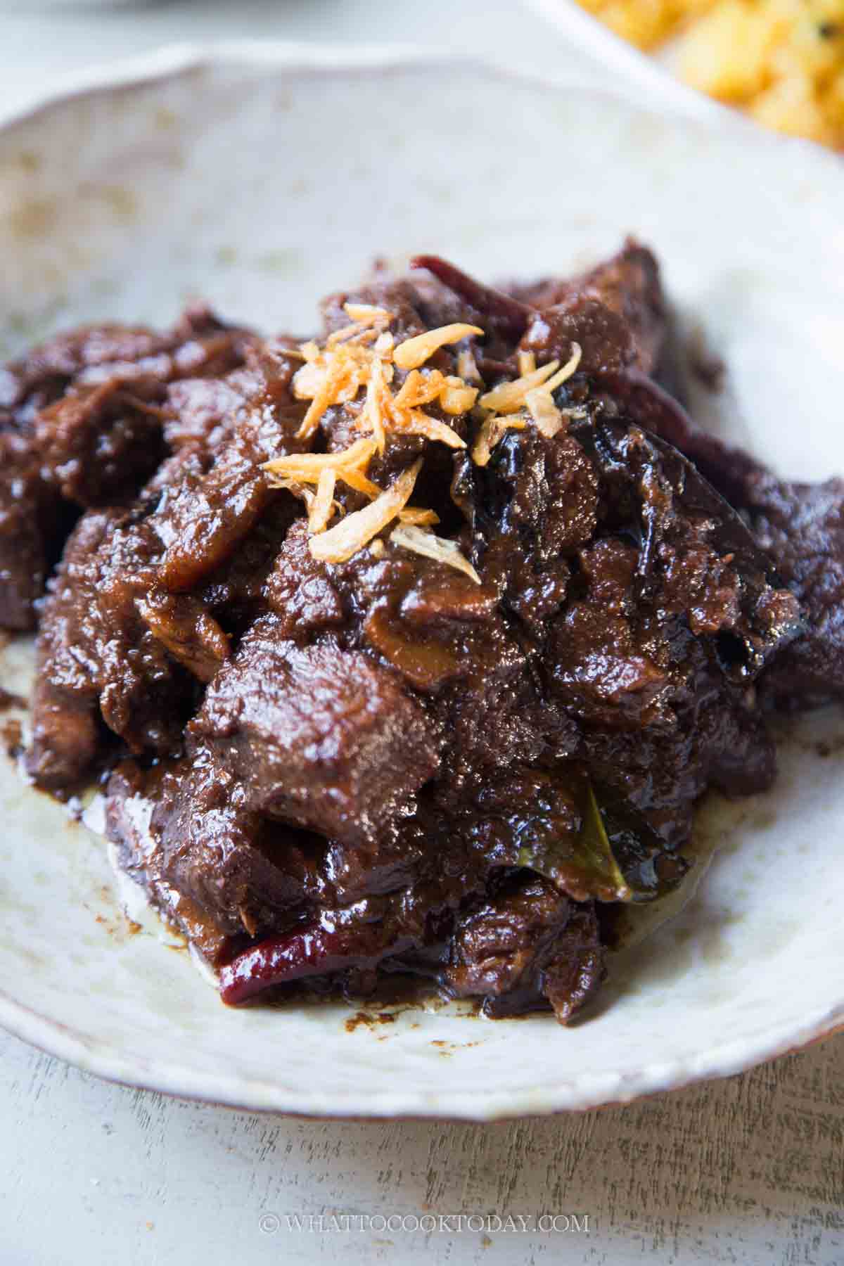 Malbi Sapi Palembang (Palembang Beef Stew)